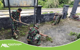 Ciptakan Suasana Lingkungan Kerja Yang Nyaman,Koramil 03 Parongil ...